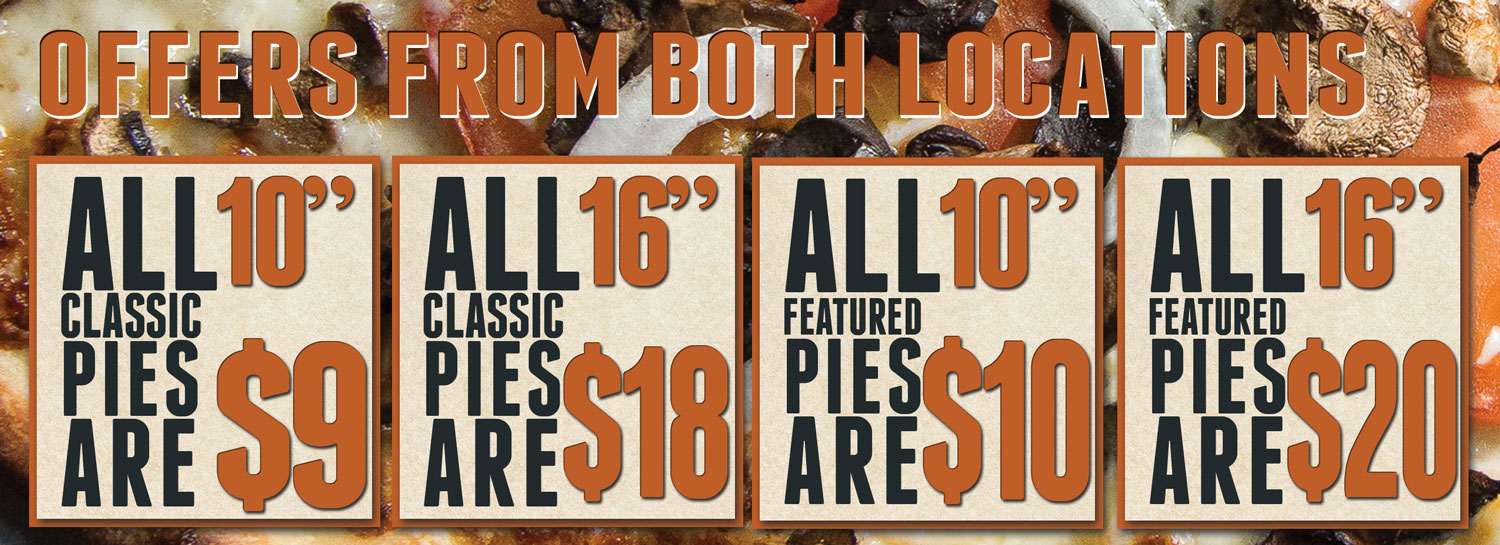 Special Offers - Local Pie