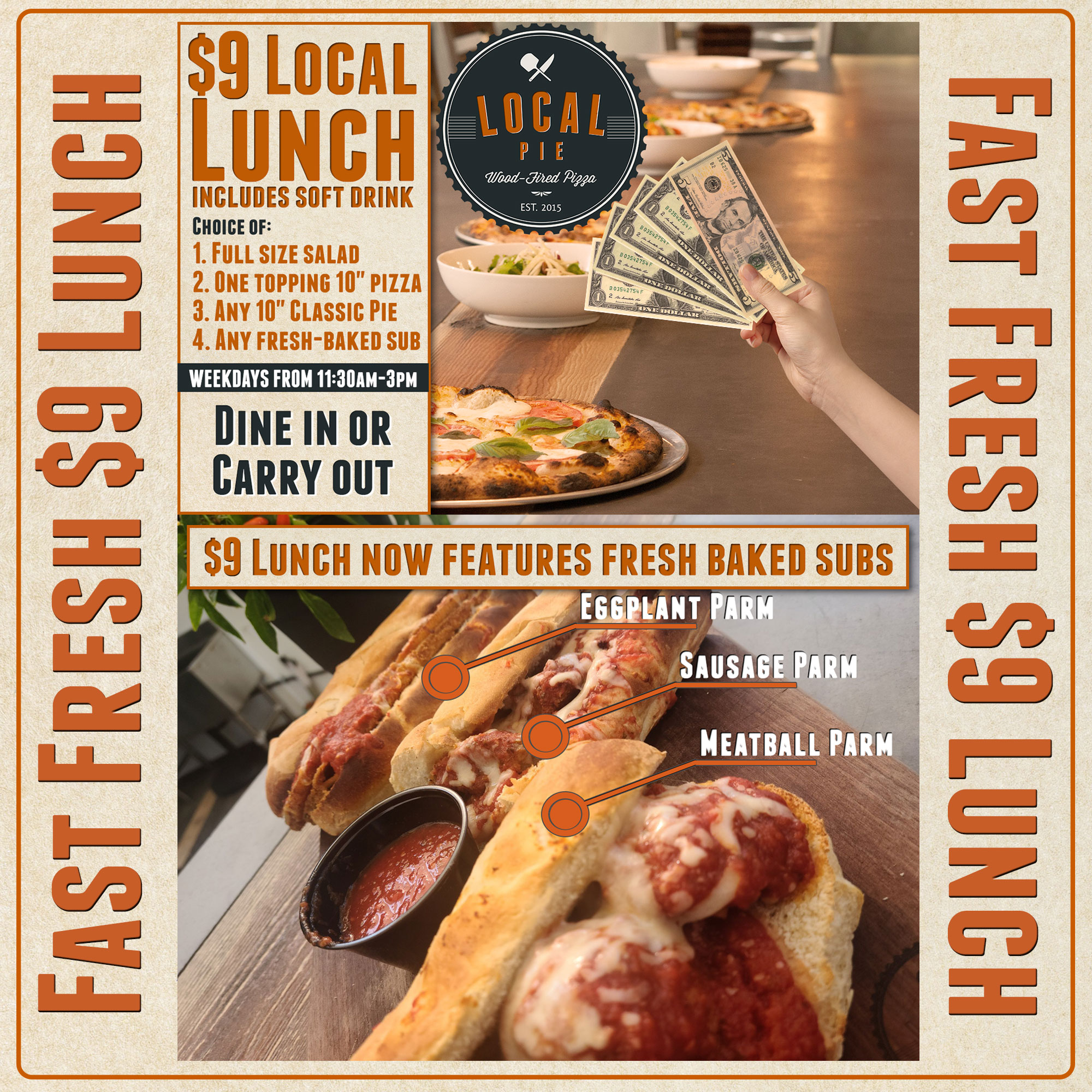 Special Offers - Local Pie